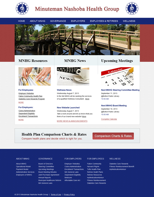 New Website Launch - MNHG - Cape Cod Web Design and Development
