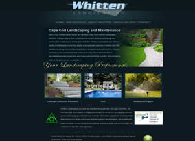 Whitten Landscaping - Cape Cod Web Design and Development