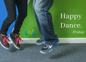 Happy Dance Friday - Cape Cod Web Design and Development