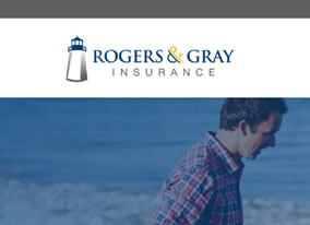Rogers & Gray Insurance - Cape Cod Web Design and Development