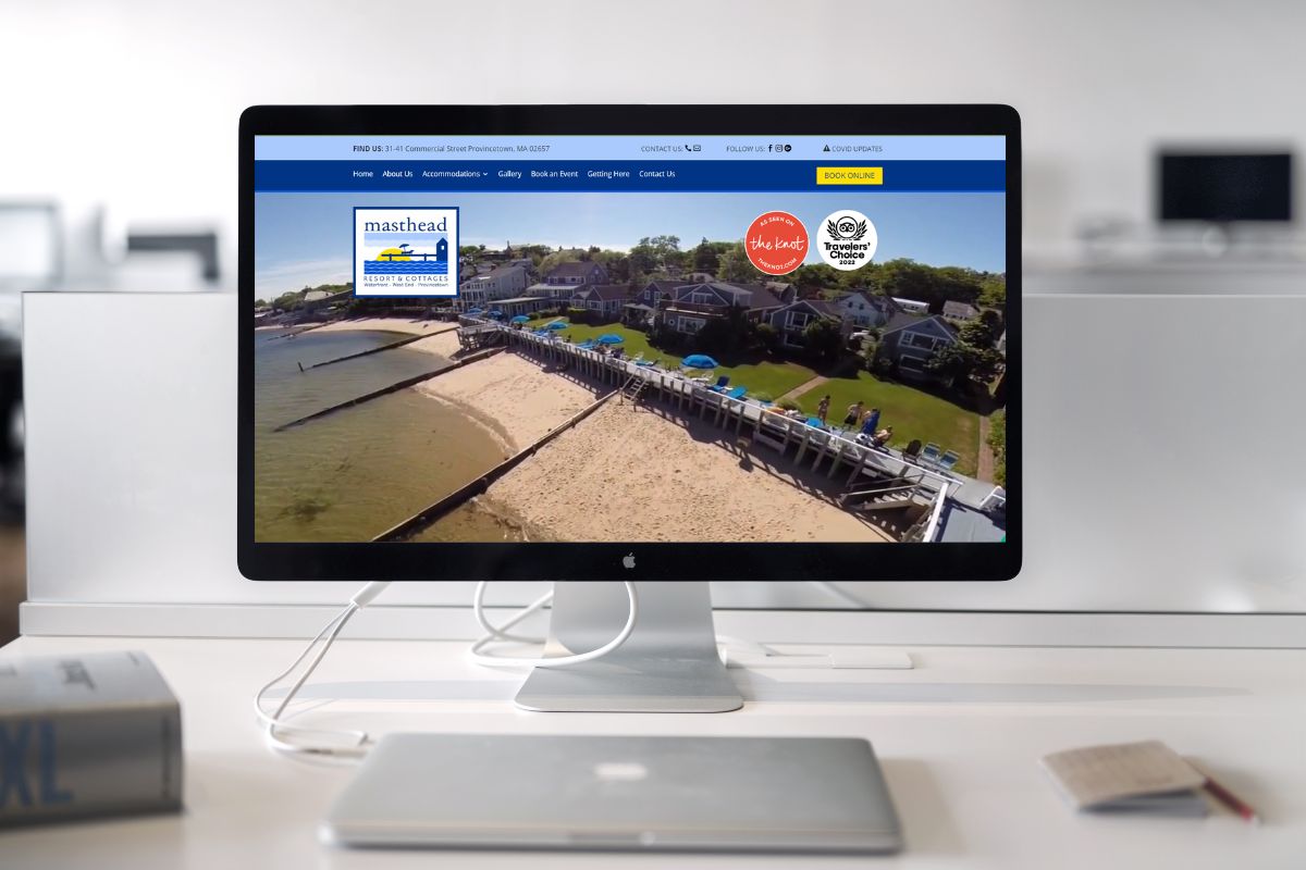 The Masthead Resort - Provincetown - Cape Cod Web Design and Development