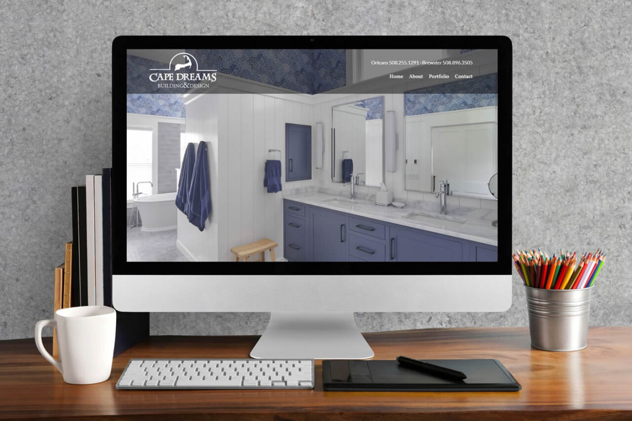 Cape Dreams Website Redesign + Rebuild - Cape Cod Web Design and ...